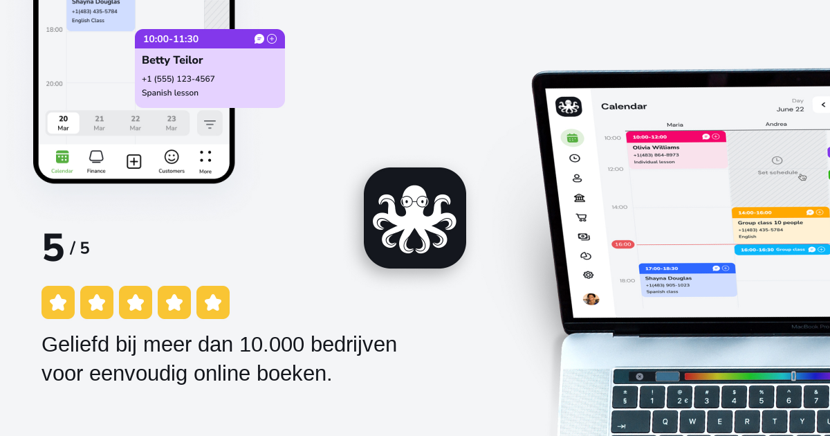 Online Boekingssoftware en CRM voor Bedrijfsbeheer - EasyWeek